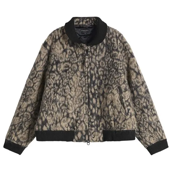 Engineered Garments Leopard Jacquard Ll Jacket
