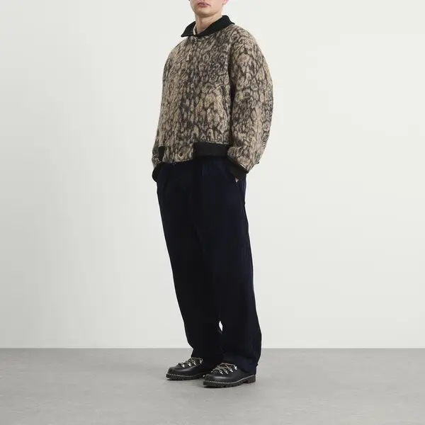 Engineered Garments Leopard Jacquard Ll Jacket