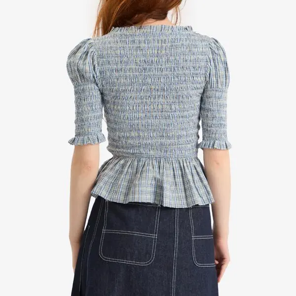 DAMSON MADDER Mansi Shirred Blouse
