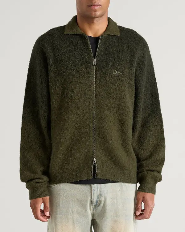 DIME Mohair Double Zip Knit