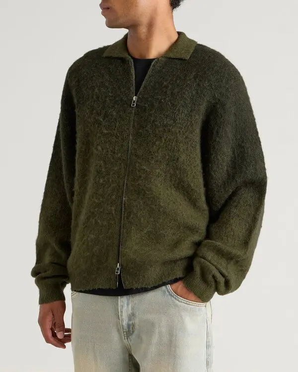 DIME Mohair Double Zip Knit