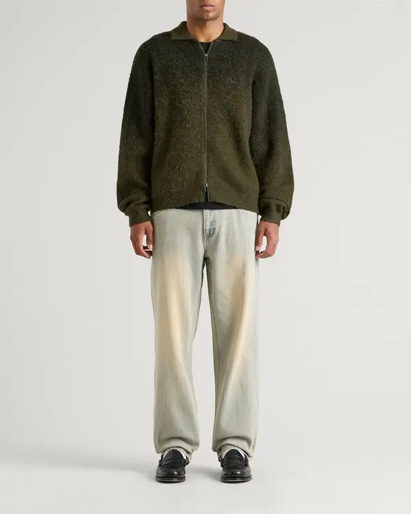 DIME Mohair Double Zip Knit