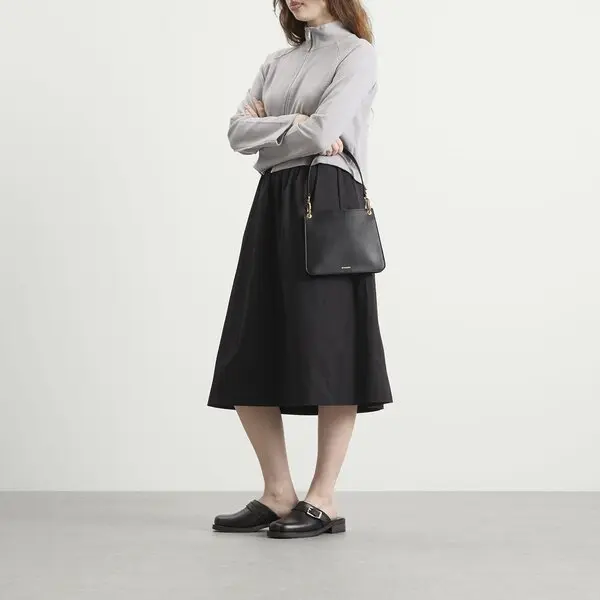 JIL SANDER Otto Sm Leather Shoulder Bag