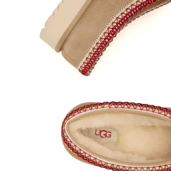 UGG Tasman Ii Shoes - Sand/dark Cherry