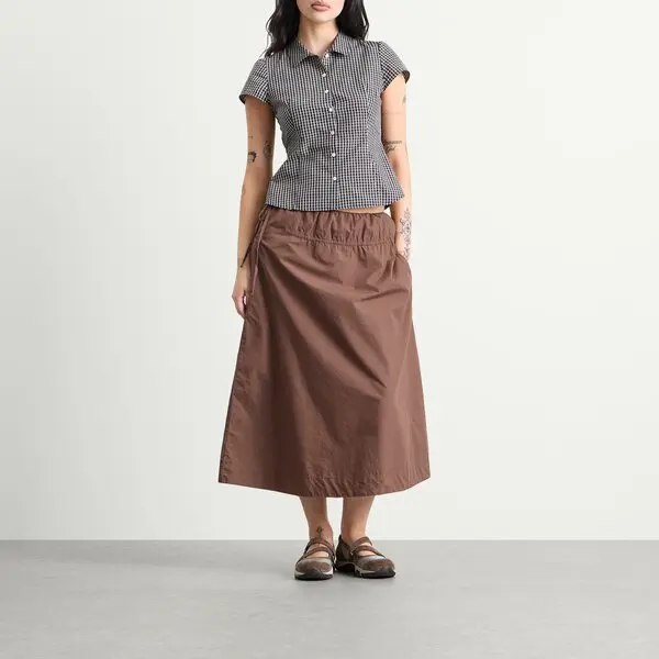 DAMSON MADDER Caspia Volume Midi Skirt