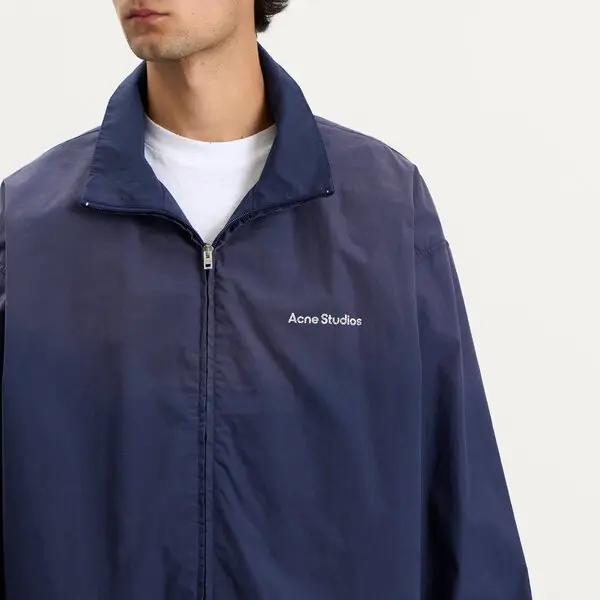 Acne Studios Olando Cotton Poplin Jacket - Navy