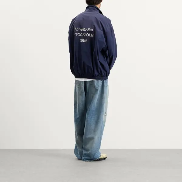 Acne Studios Olando Cotton Poplin Jacket - Navy
