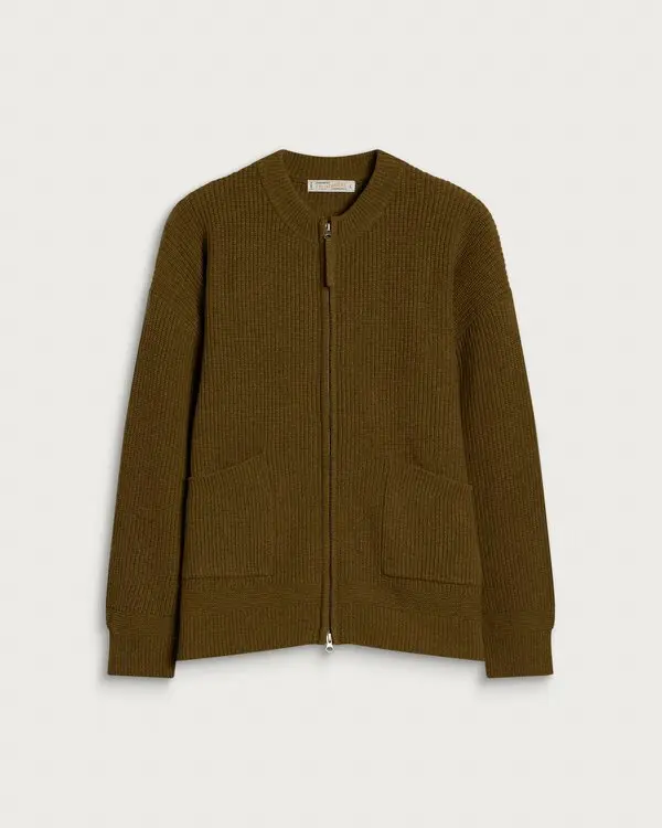 FRIZMWORKS Wool Deck Zipup Cardigan