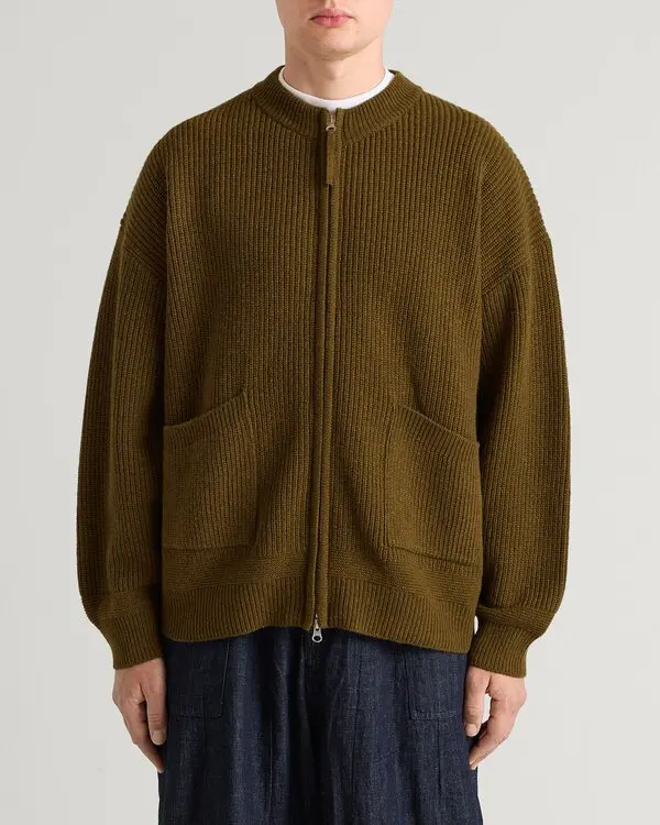 FRIZMWORKS Wool Deck Zipup Cardigan