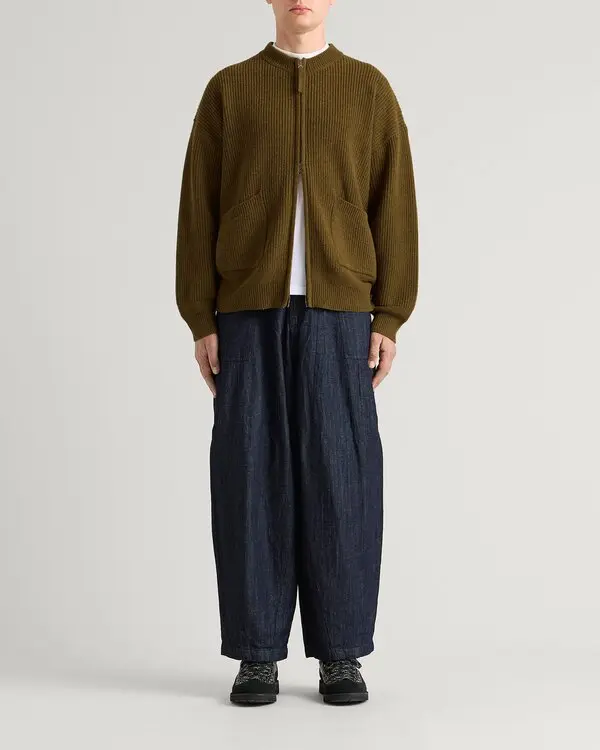 FRIZMWORKS Wool Deck Zipup Cardigan