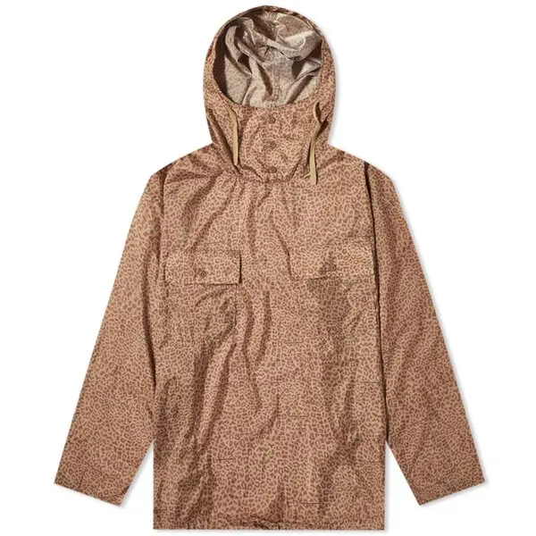 Engineered Garments Leopard Print Cagoule Shirt