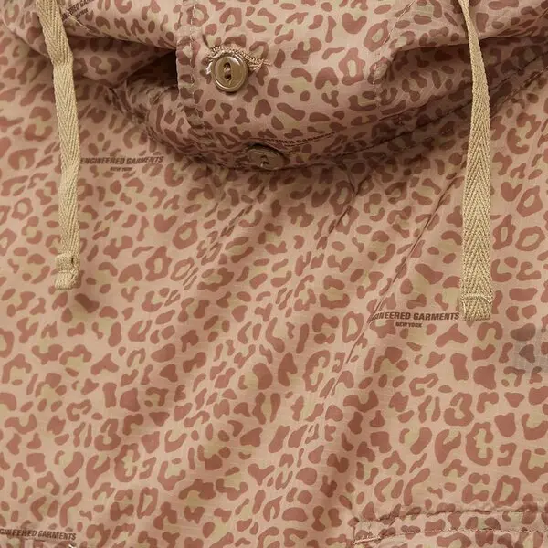 Engineered Garments Leopard Print Cagoule Shirt