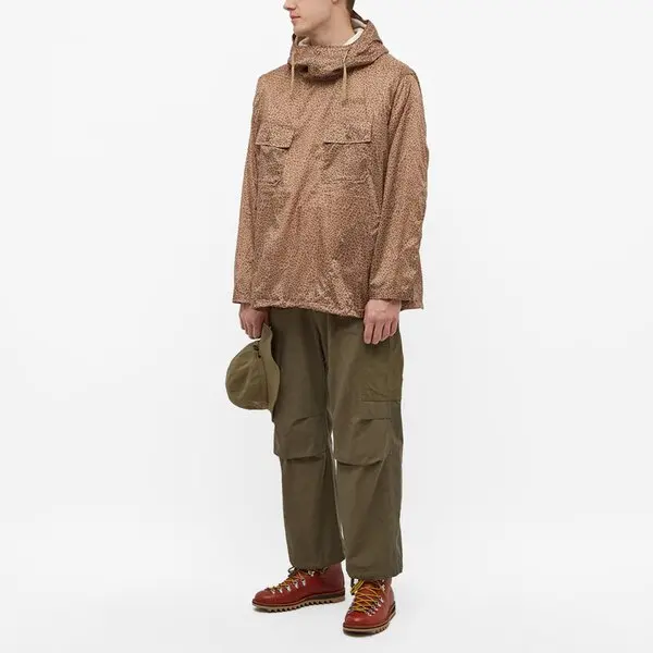 Engineered Garments Leopard Print Cagoule Shirt
