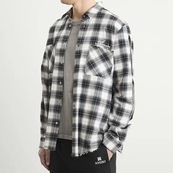 Amiri Bones Flannel Overshirt