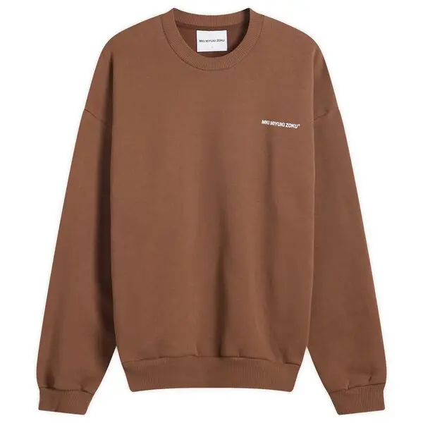 MKI MIYUKI ZOKU Uniform Crewneck Sweatshirt Exclusive