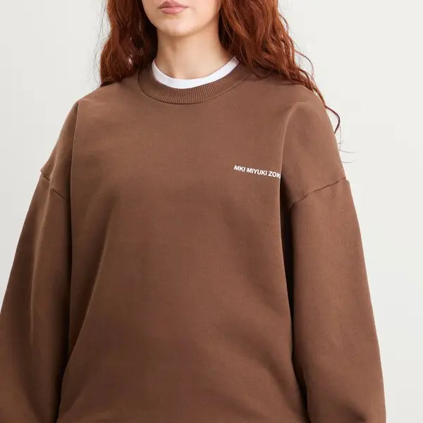 MKI MIYUKI ZOKU Uniform Crewneck Sweatshirt Exclusive