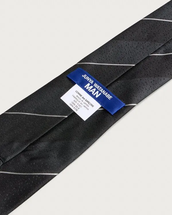 Junya Watanabe 8.5cm Silk Stripe Tie