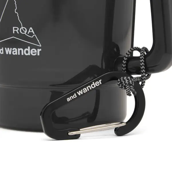 AND WANDER X Roa Logo Mug