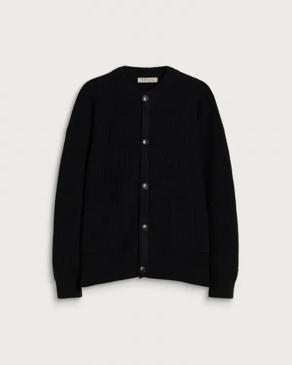 FRIZMWORKS Heavy Wool Round Cardigan