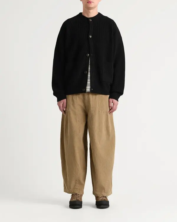 FRIZMWORKS Heavy Wool Round Cardigan