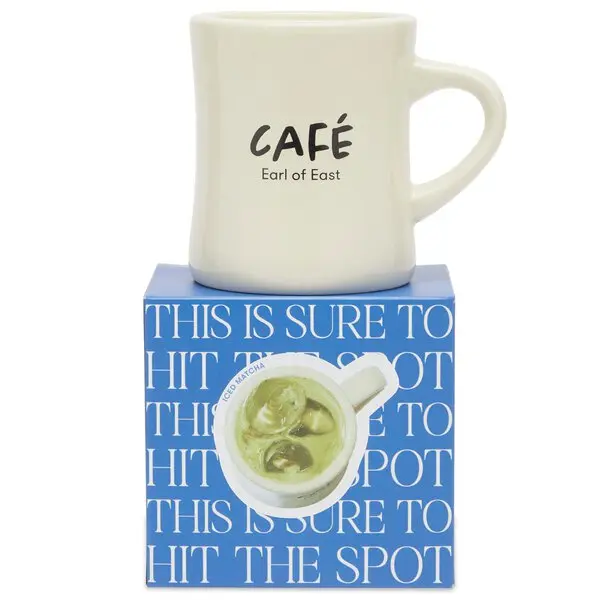 EARL OF EAST Café Candle Iced Matcha | 100% Ceramic | End Clothing