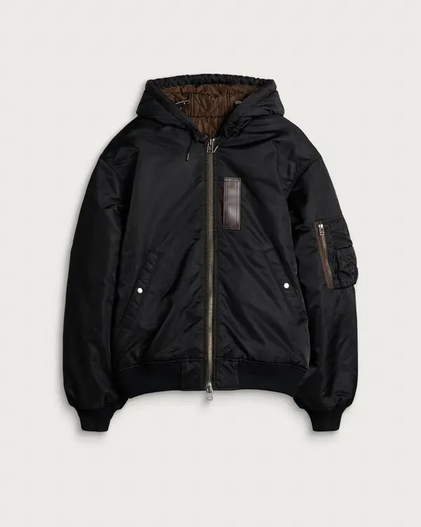 FRIZMWORKS Active Ma-1 Hooded Parka Jacket