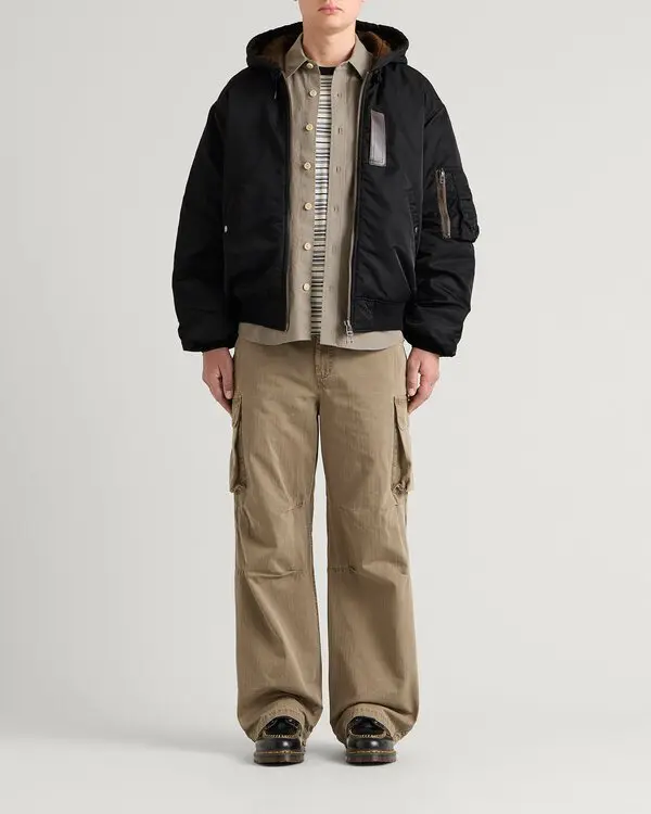 FRIZMWORKS Active Ma-1 Hooded Parka Jacket