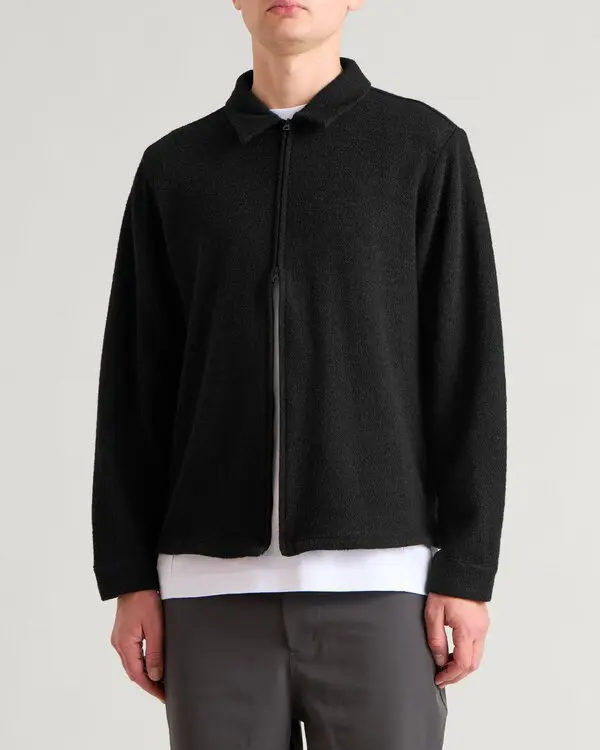 HIKING PATROL Edge Knit Zip Shirt
