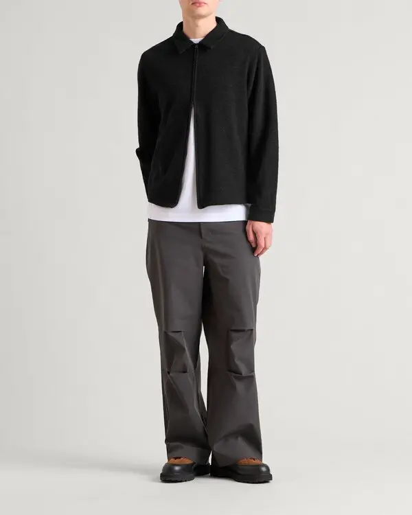 HIKING PATROL Edge Knit Zip Shirt
