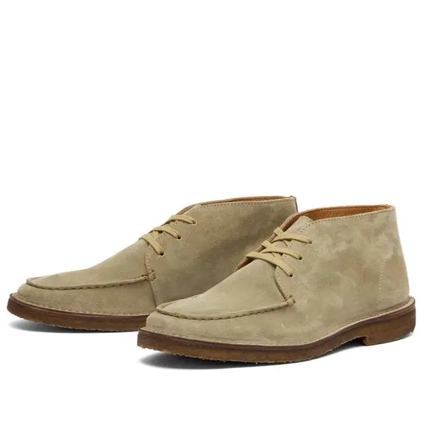 DRAKE'S Crosby Moc Toe Boot