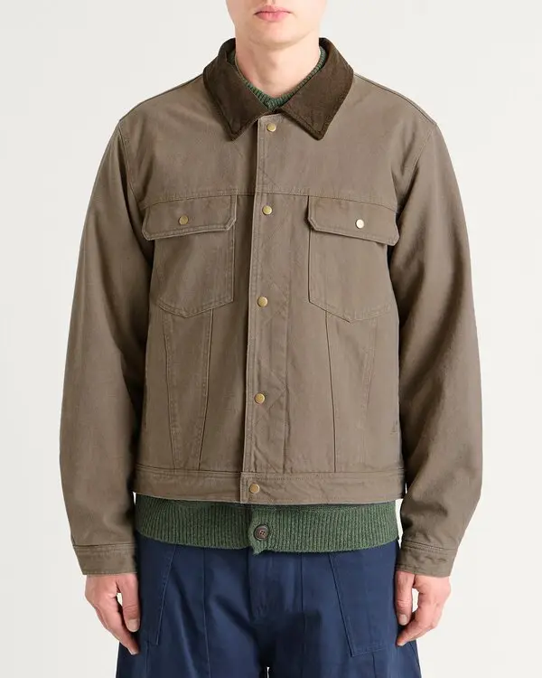 FRIZMWORKS Heavy Canvas Storm Trucker Jacket