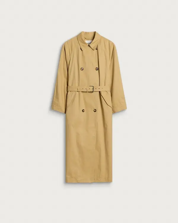 Isabel Marant Étoile Toile Cacilda Trench Coat Jacket - Beige