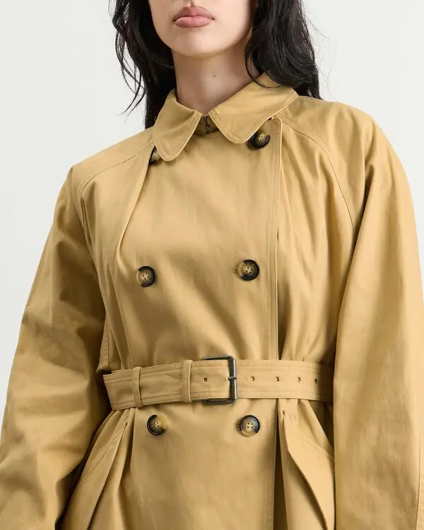 Isabel Marant Étoile Toile Cacilda Trench Coat Jacket