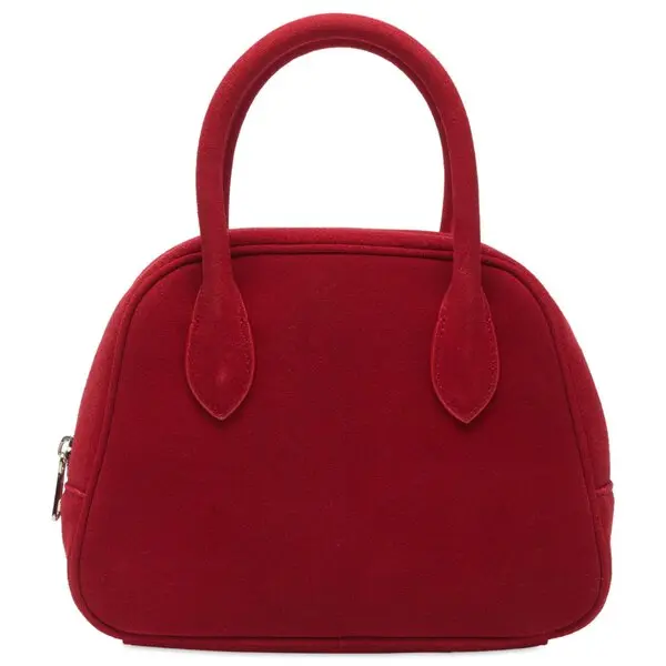 DUNST Suede Boston Bag
