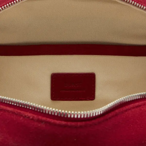 DUNST Suede Boston Bag