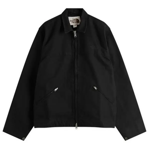 The North Face Cedar Canvas Work Jacket - Tnf Black