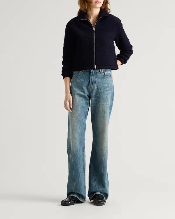 JIL SANDER Zip Up Sweatshirt