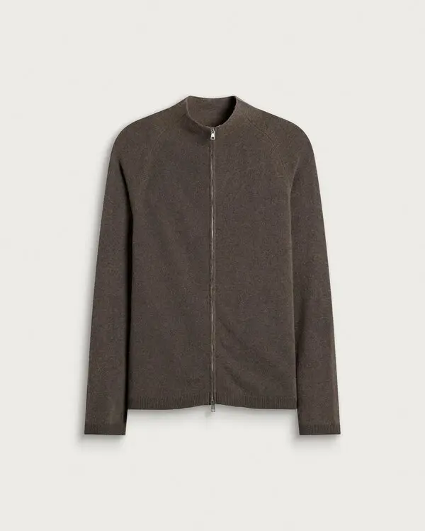 Our Legacy Spray Dye Cherub Wool Line Zip Cardigan