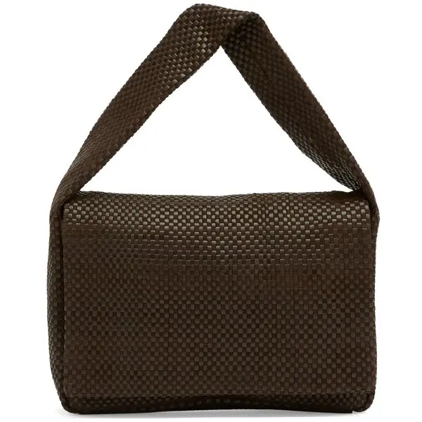 ST. AGNI Lattice Everyday Satchel - Coffee