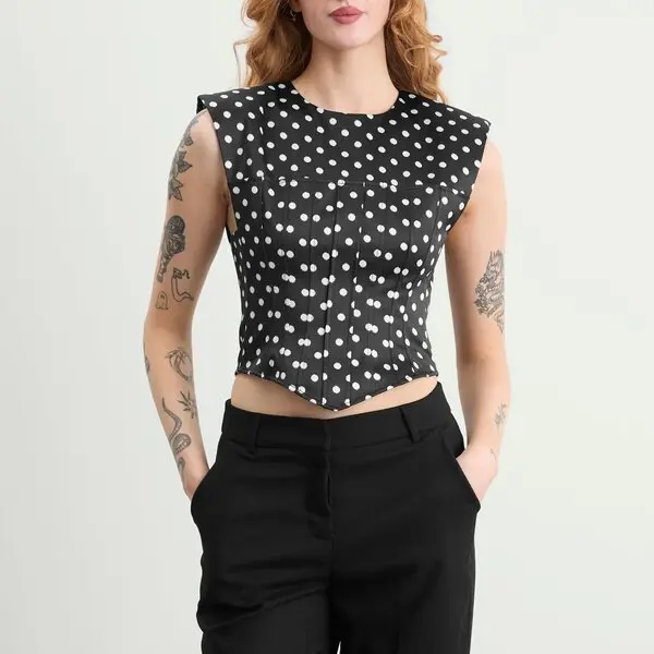 GANNI Corset Top