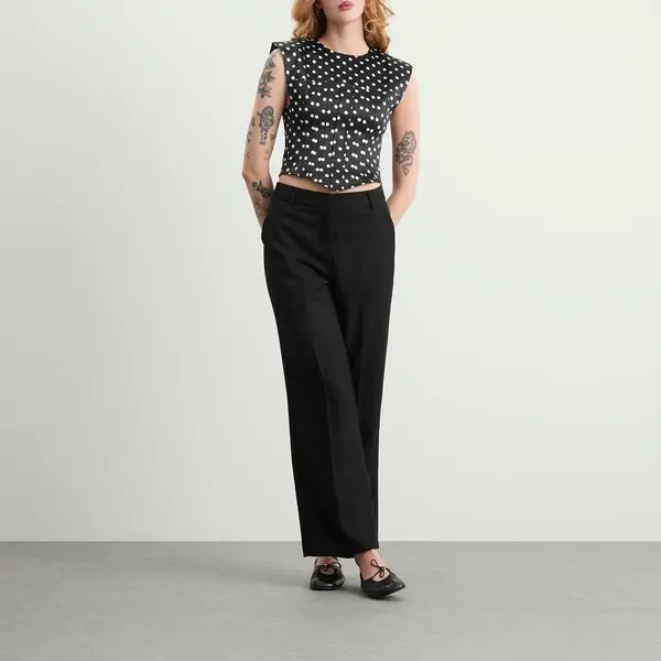 GANNI Corset Top