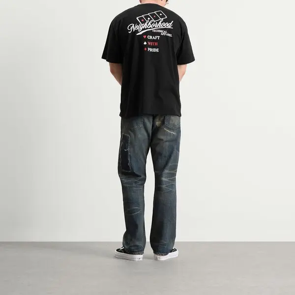 NEIGHBORHOOD Ss-8 Cards T-shirt