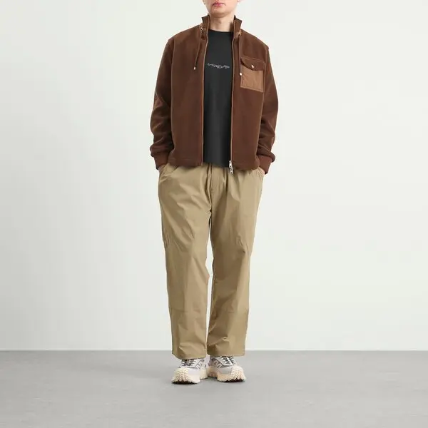Moncler Teddy Fleece Zip Up Fleece Jacket