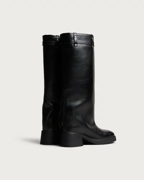 MIISTA Izolda Zipper Tall Boots