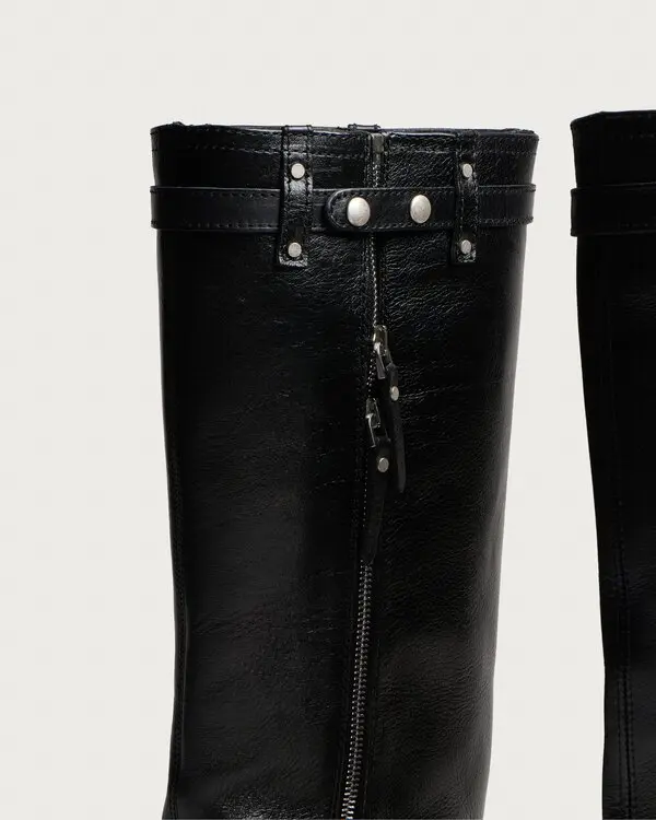 MIISTA Izolda Zipper Tall Boots