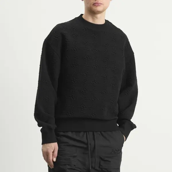 Amiri Ma Quad Oversized Crew Sweatshirt