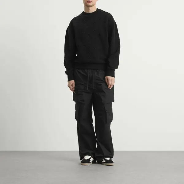 Amiri Ma Quad Oversized Crew Sweatshirt