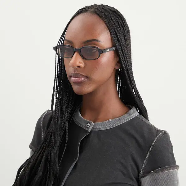 DMY STUDIOS Margot Sunglasses - Black/yellow