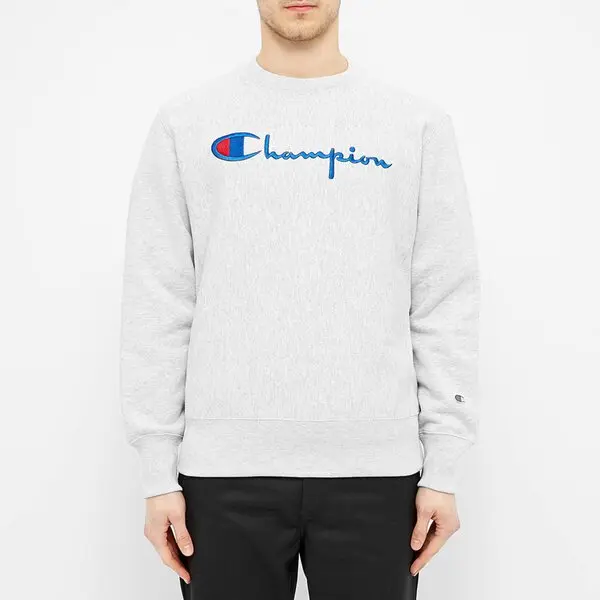 Champion Big Script Crew Sweatshirt