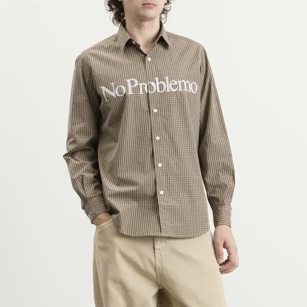 NO PROBLEMO Poplin Ls Shirt